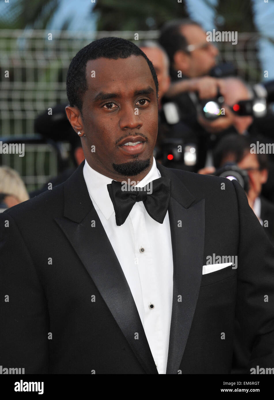 CANNES, FRANCE - MAY 19, 2012: Sean "P.Diddy" Combs at the gala ...