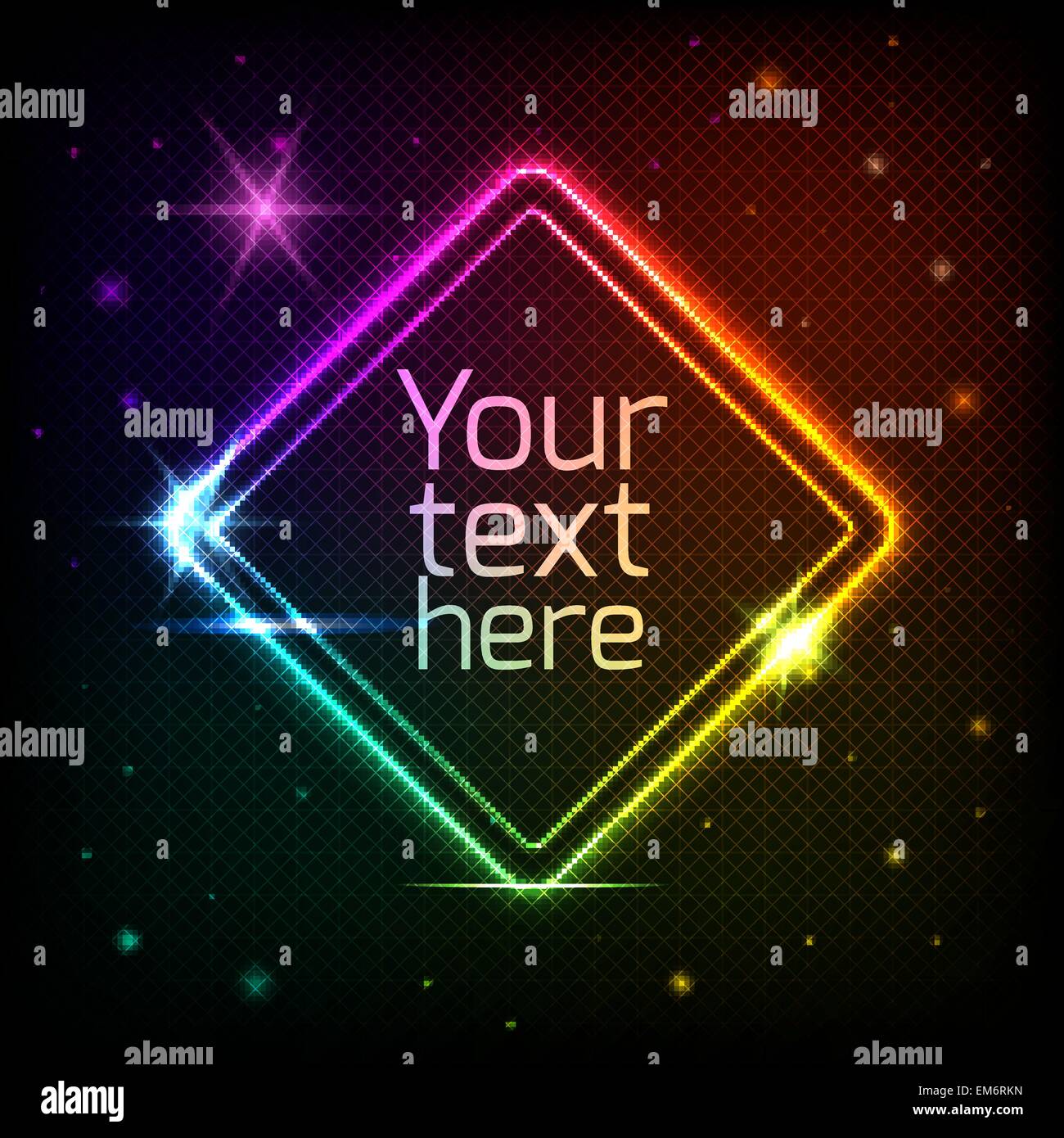 Abstract geometric background with space for your text Stock Vector ...