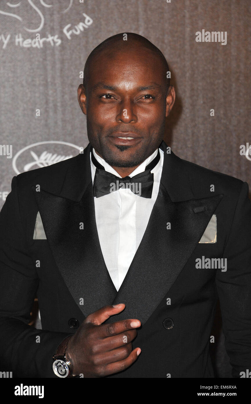 CANNES, FRANCE - MAY 18, 2012: Jimmy Jean-Louis at the "Haiti Carnaval ...