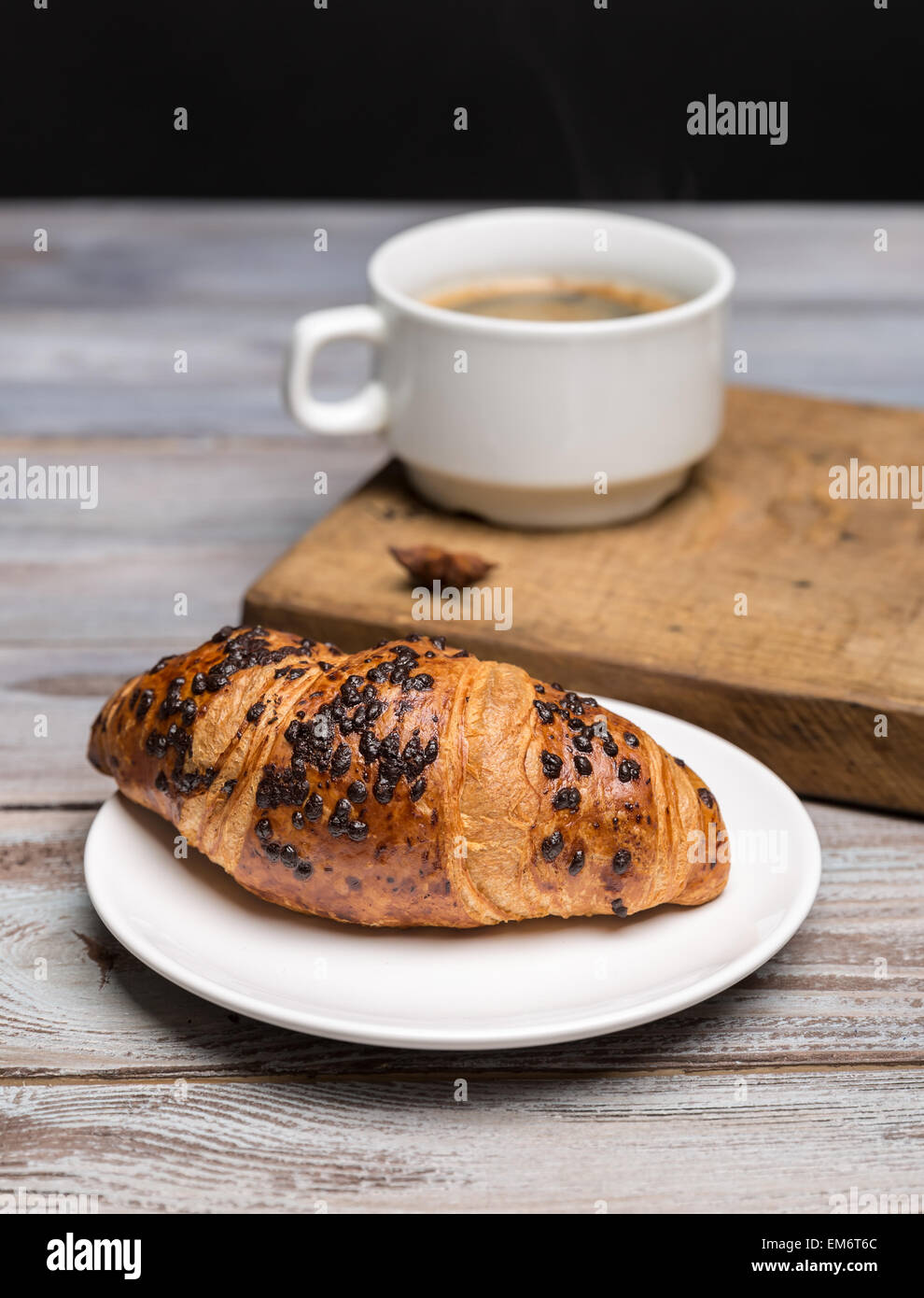 breakfast of coffee Stock Photo - Alamy