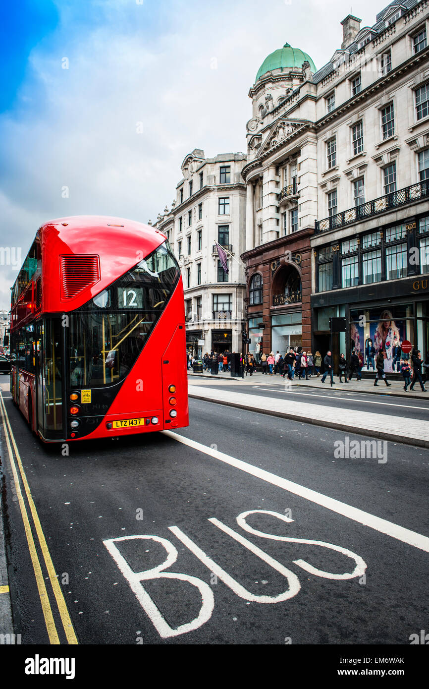 The London Bus is one of London's principal icons, the archetypal red ...