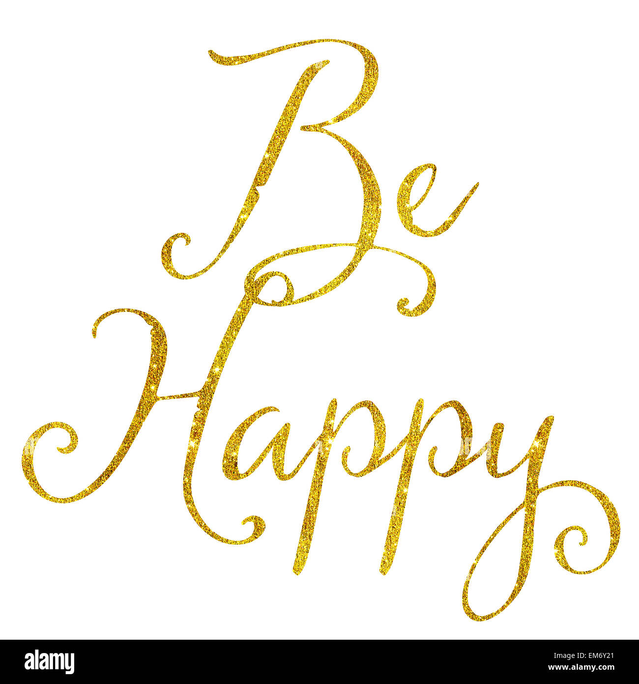 Gold happy hi-res stock photography and images - Alamy