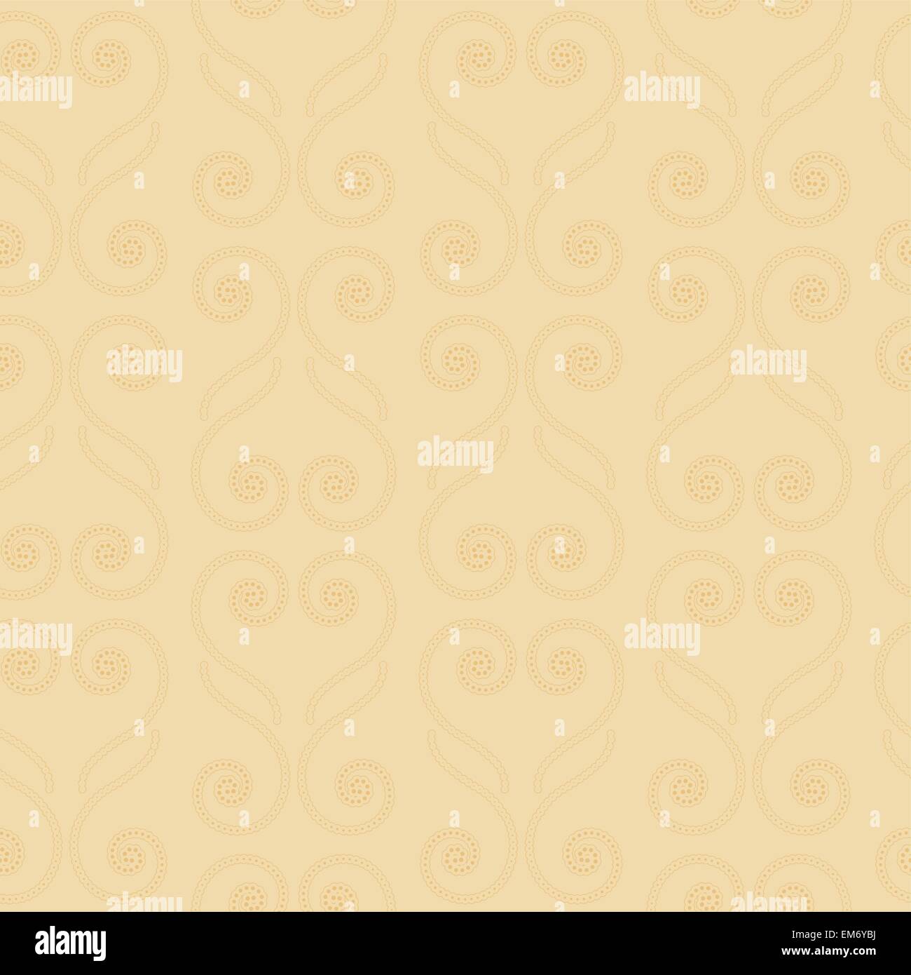 vector seamless pattern in warm colors. Wallpaper. Vintage Stock Vector ...