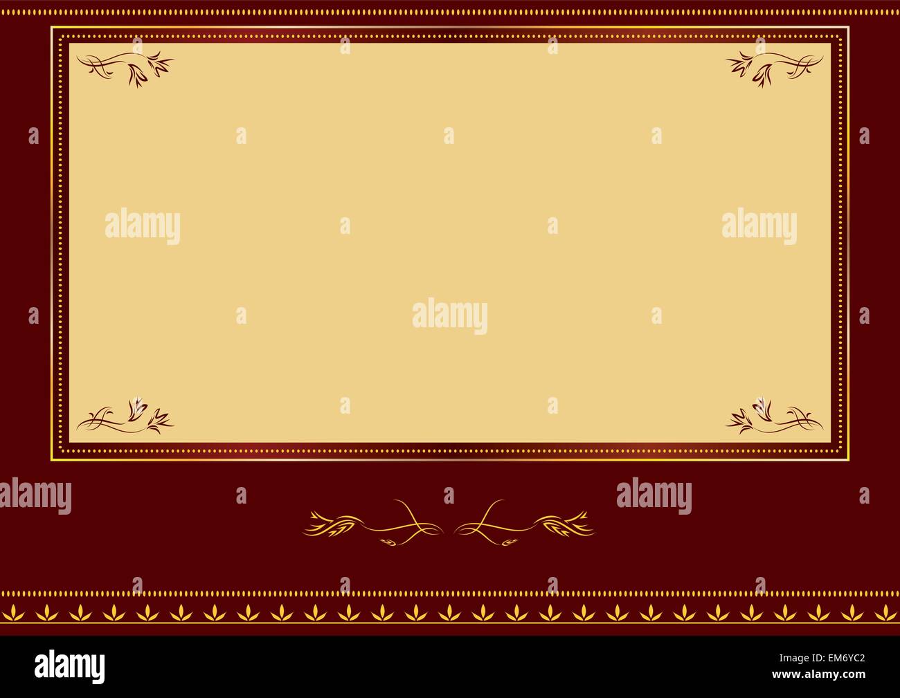red label with gold elements. Vintage. Vector Stock Vector Image & Art ...