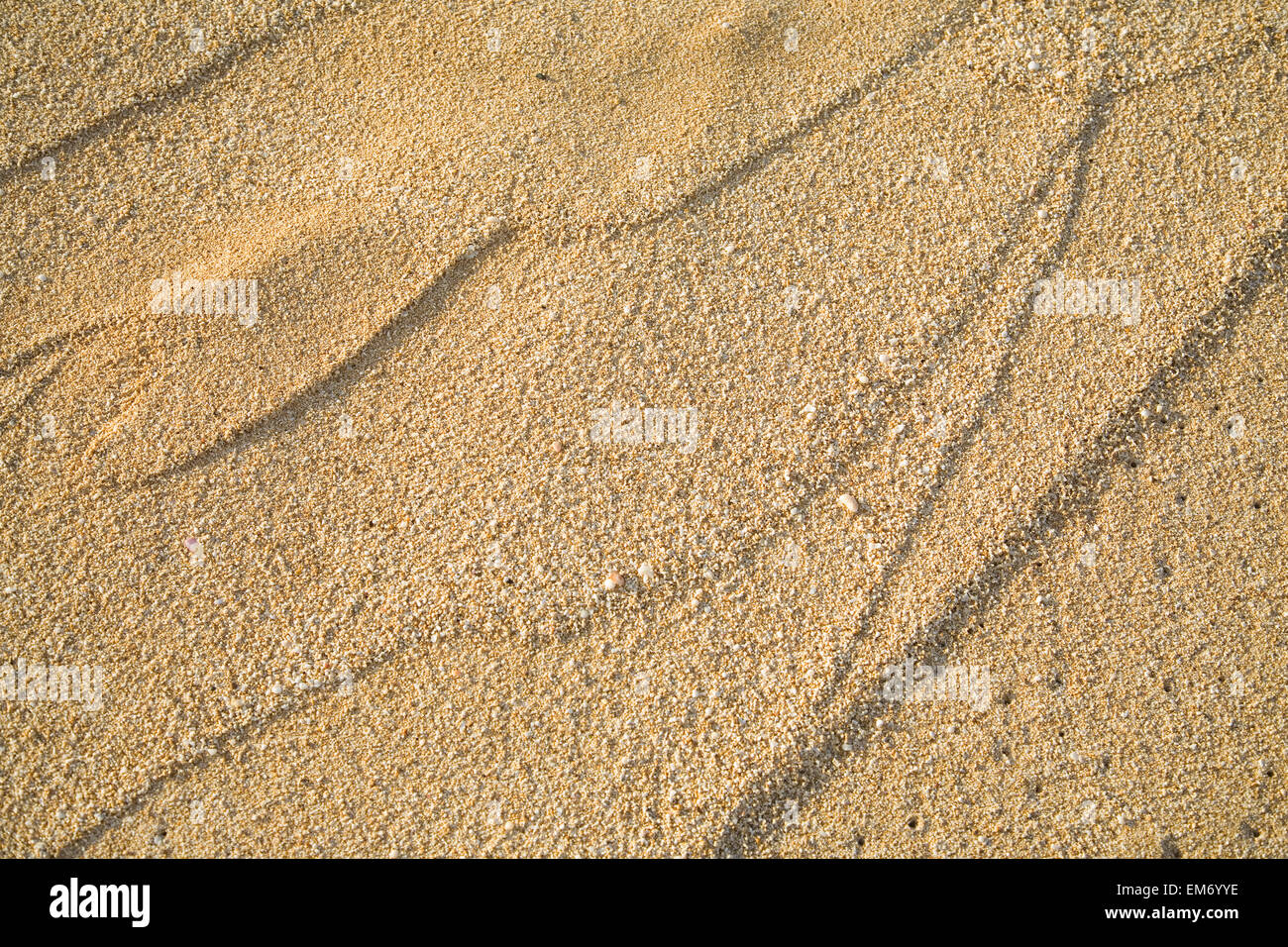 Close-Up Of Patterns In Sand Stock Photo - Alamy