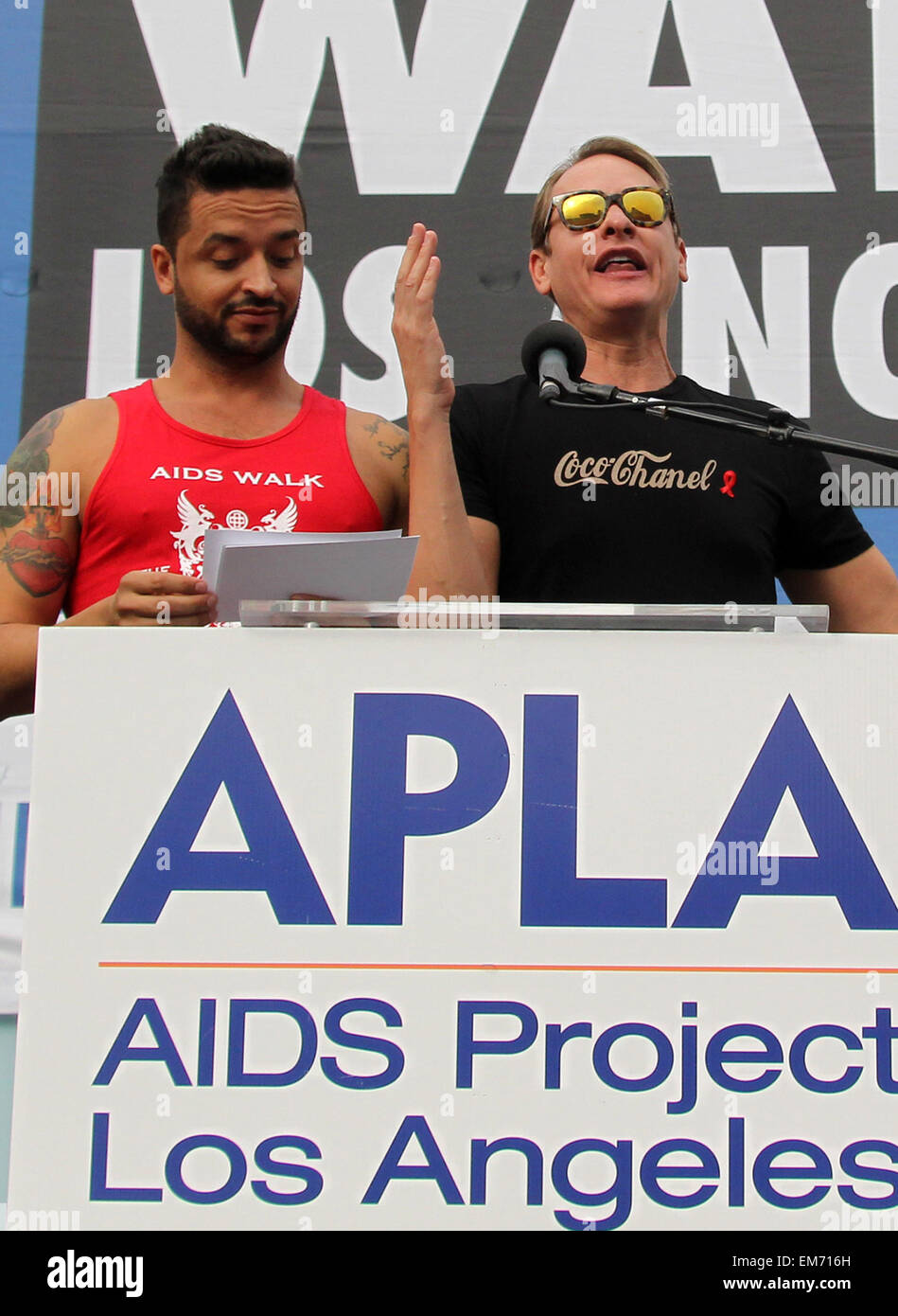 30th annual AIDS Walk Los Angeles Featuring: Jai Rodriguez,Carson ...