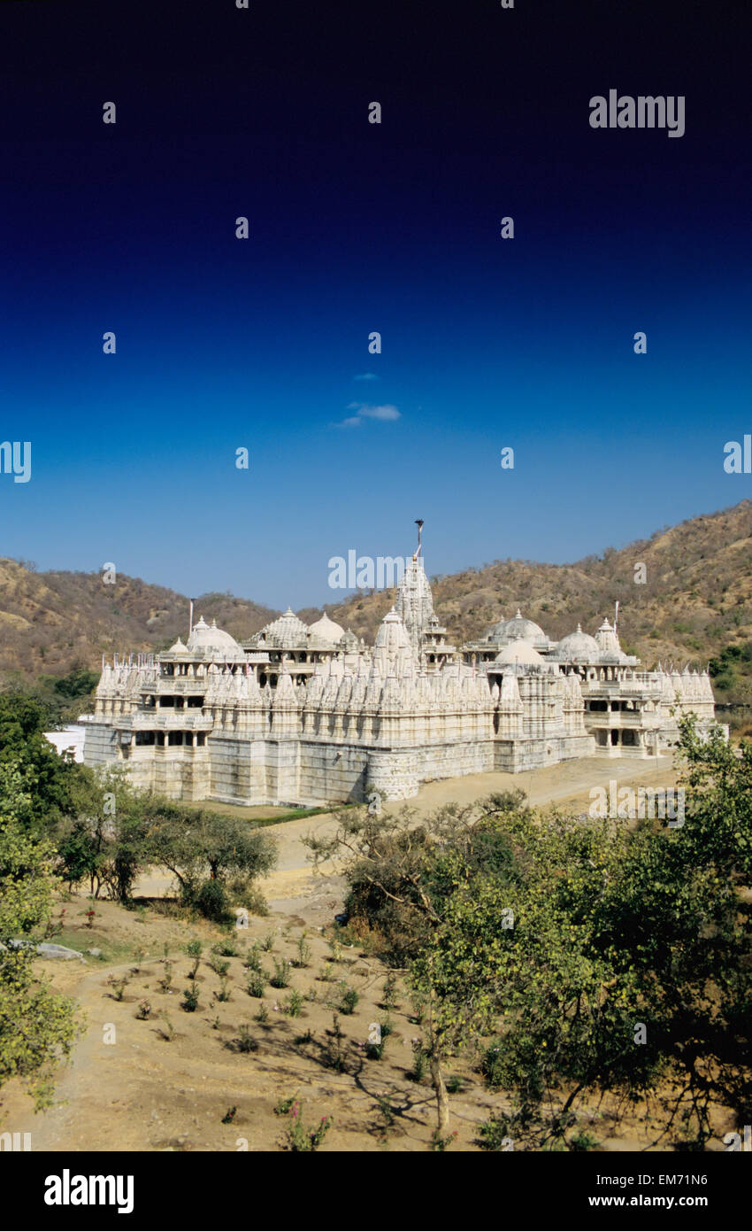 India, Rajasthan, Ranakpur, The Jain Temple Of Ranakpur Stock Photo - Alamy
