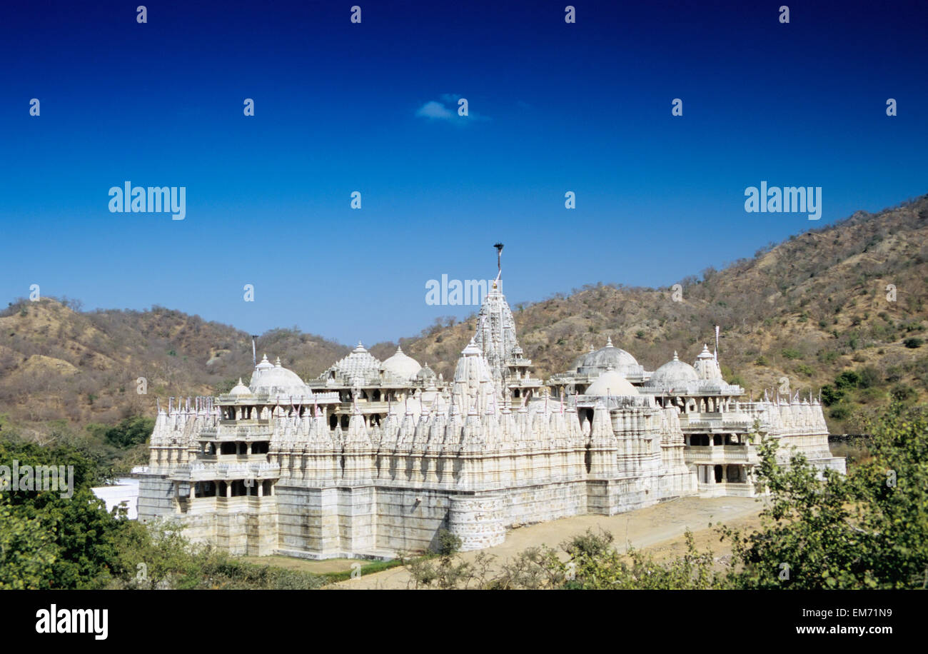 India, Rajasthan, Ranakpur, The Jain Temple Of Ranakpur Stock Photo - Alamy