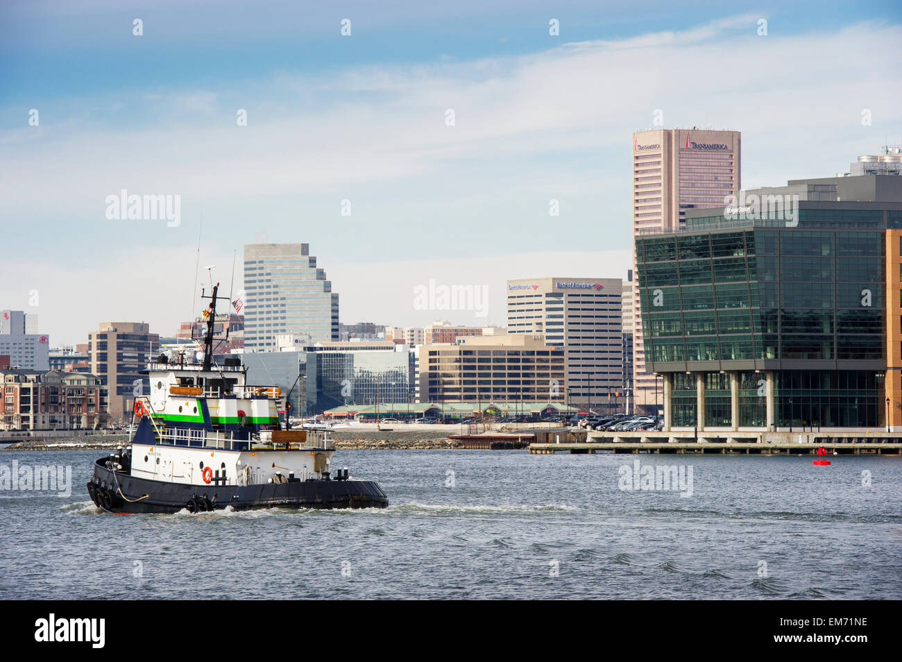 Baltimore inner harbor boat people hi-res stock photography and images ...