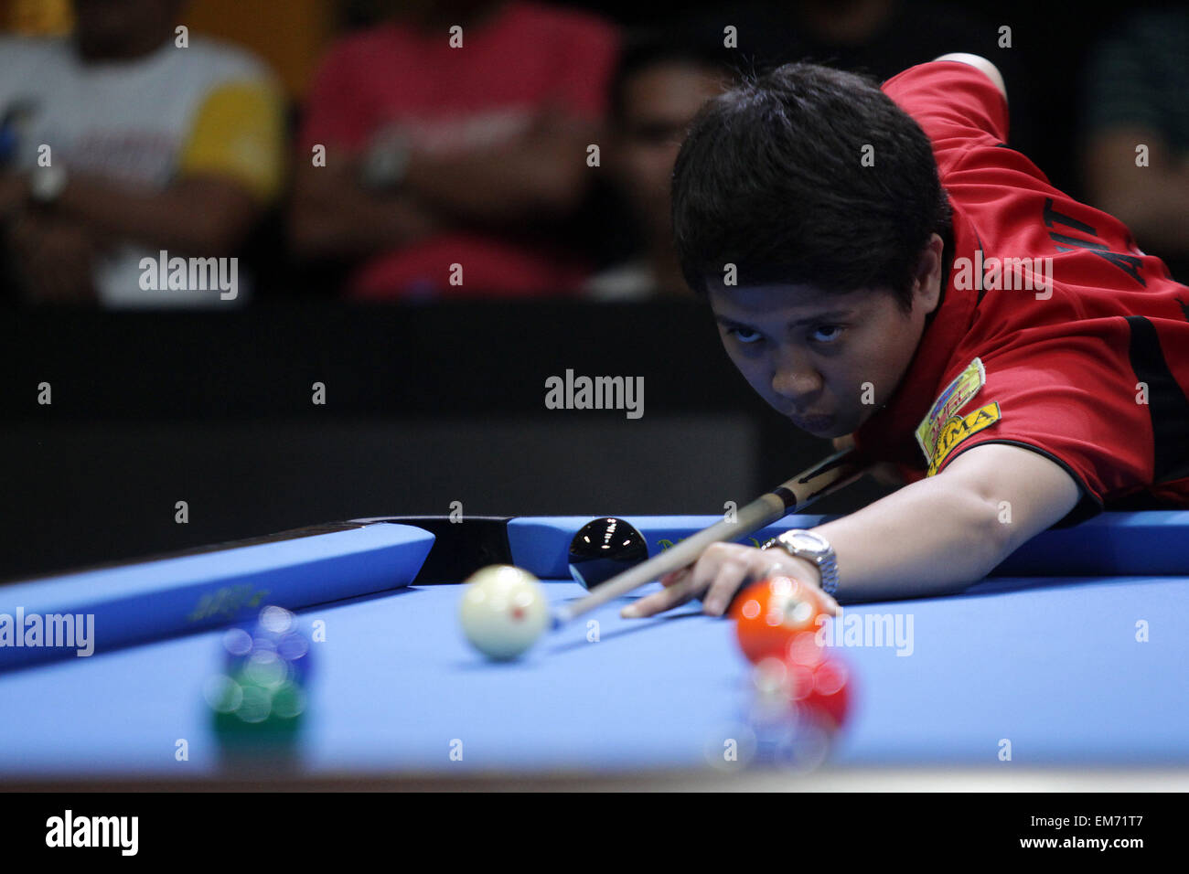 Pasay City, Philippines. 16th Apr, 2015. Philippines' Rubilen Amit ...