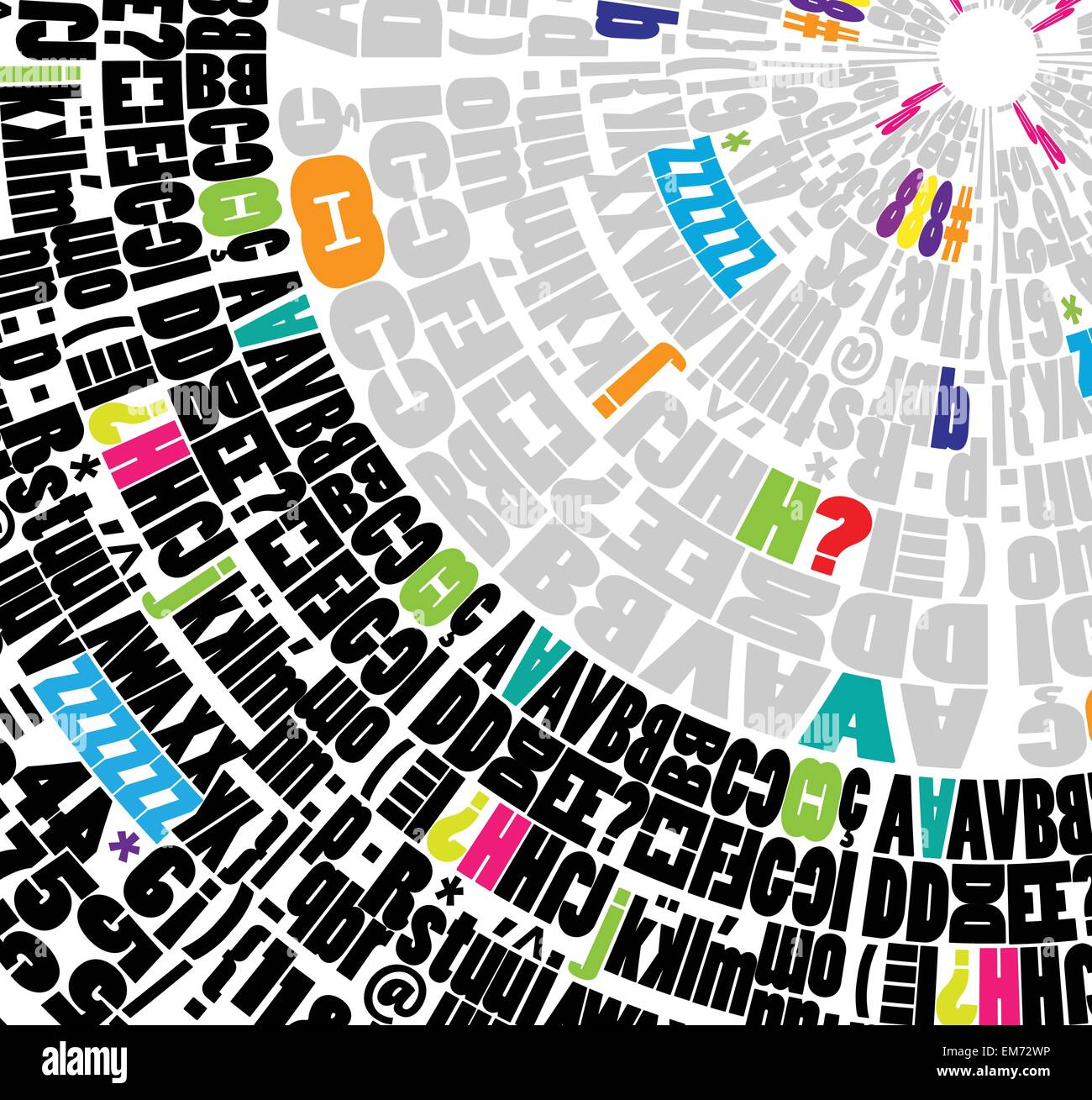 Abstract letters background Stock Vector Image & Art - Alamy