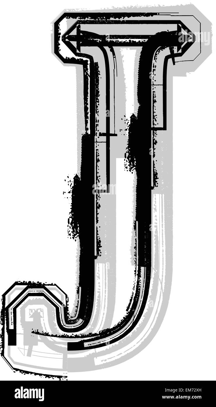 Capital letter j Black and White Stock Photos & Images - Alamy