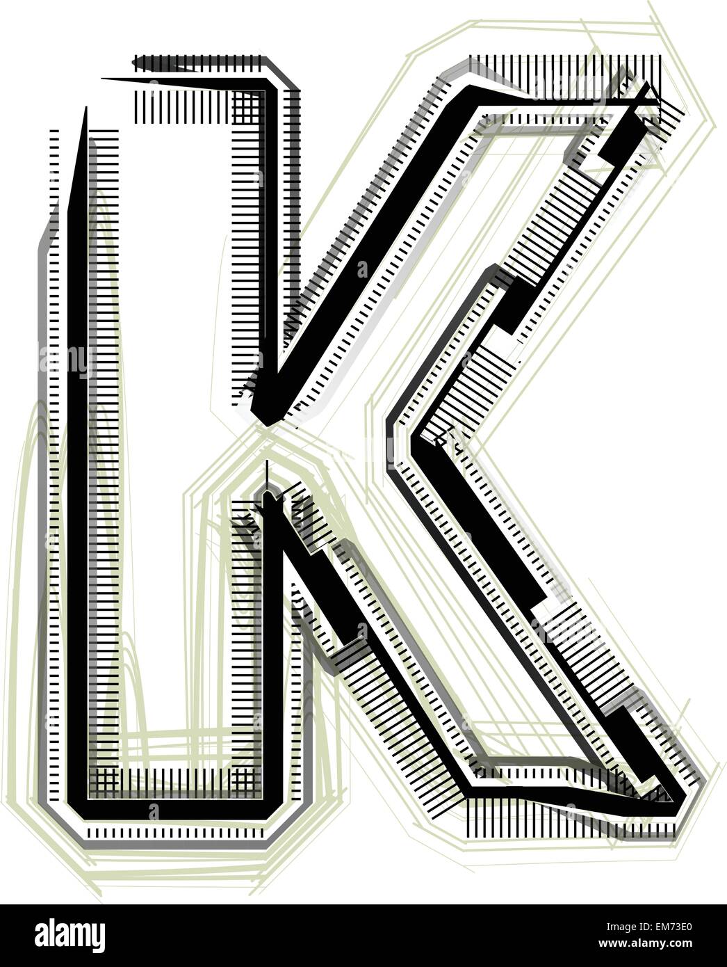 Letter k lowercase Cut Out Stock Images & Pictures - Alamy