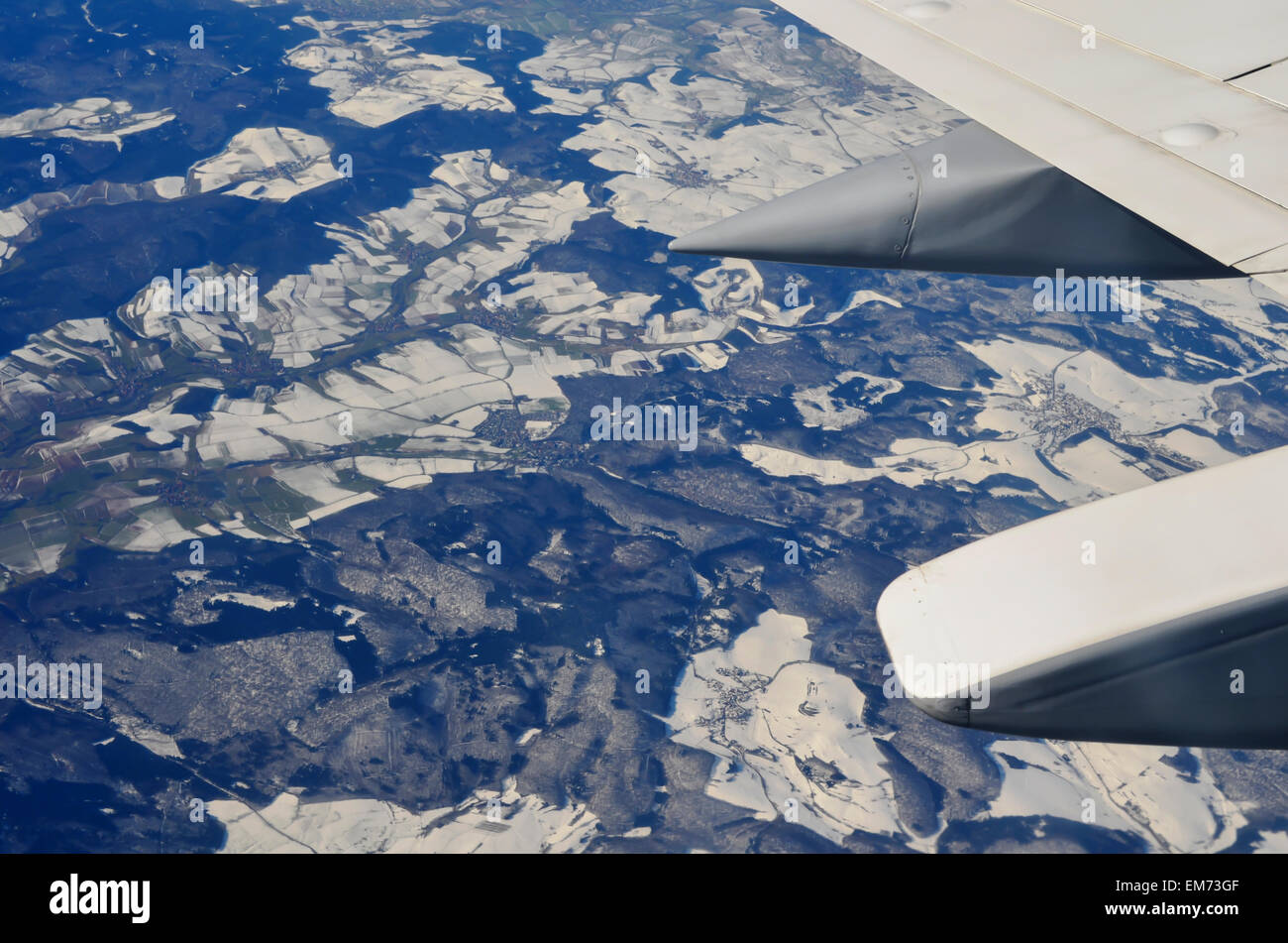 view from a plane Stock Photo - Alamy