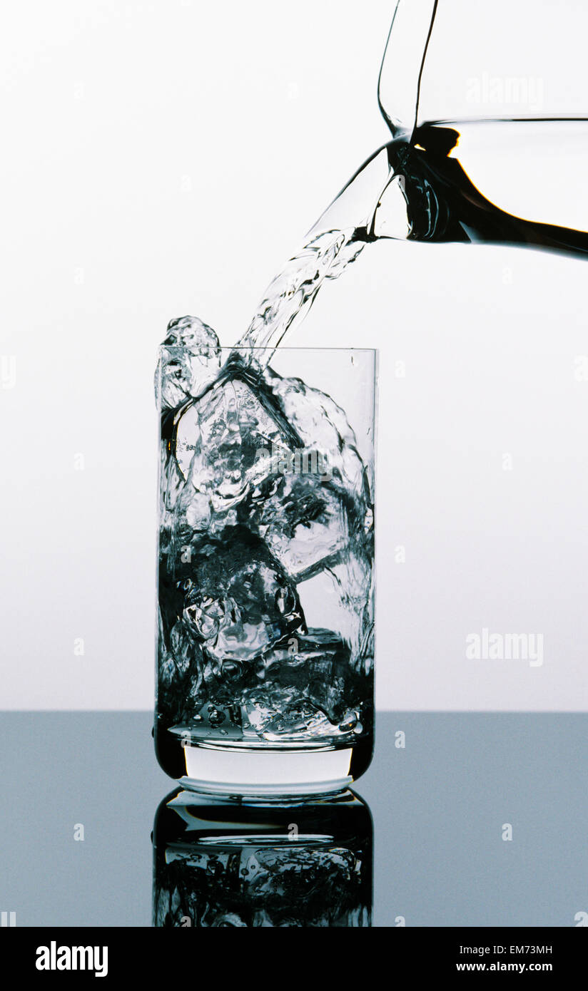 Glass pitcher filled water hi-res stock photography and images - Alamy