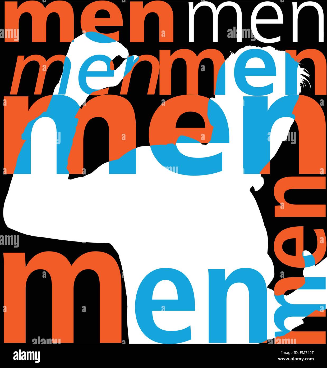 Men. Vector illustration Stock Vector Image & Art - Alamy