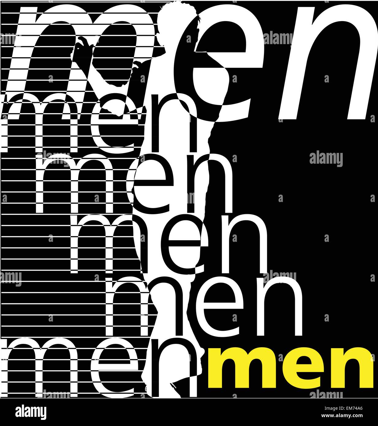 Men. Vector illustration Stock Vector Image & Art - Alamy