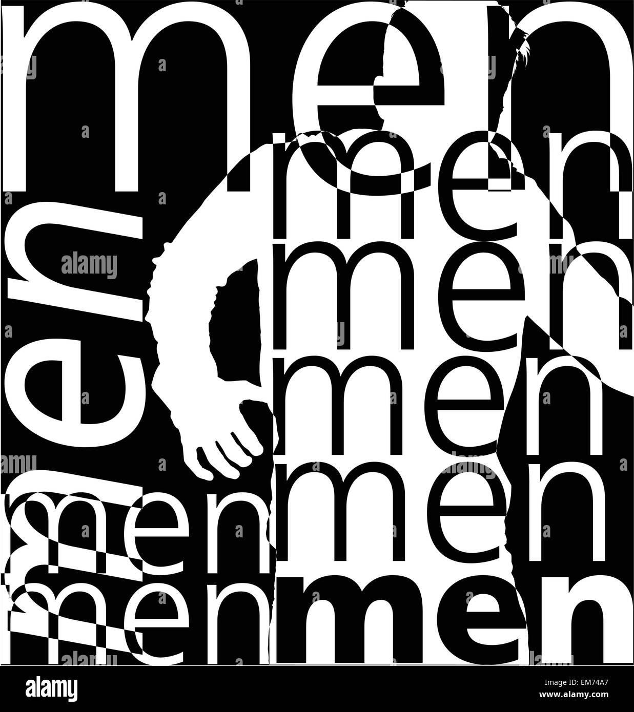 Men Vector Illustration Stock Vector Image And Art Alamy