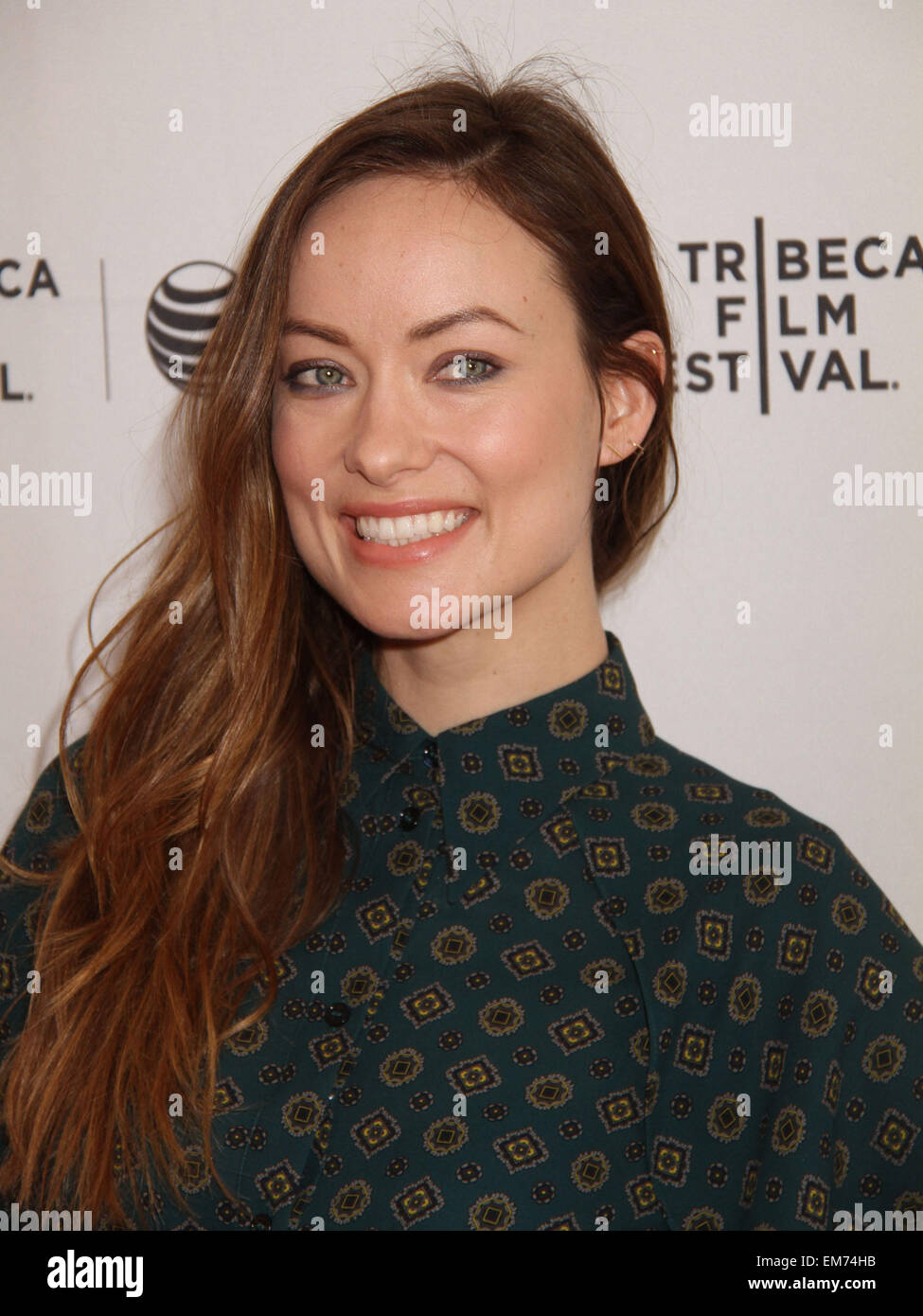 New York, New York, USA. 16th Apr, 2015. Actress OLIVIA WILDE attends ...