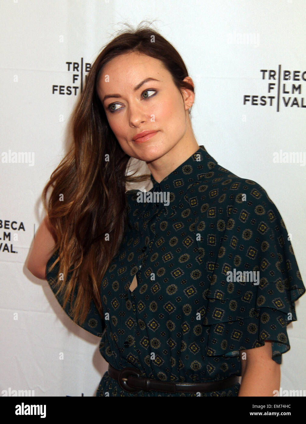 New York, New York, USA. 16th Apr, 2015. Actress OLIVIA WILDE attends ...