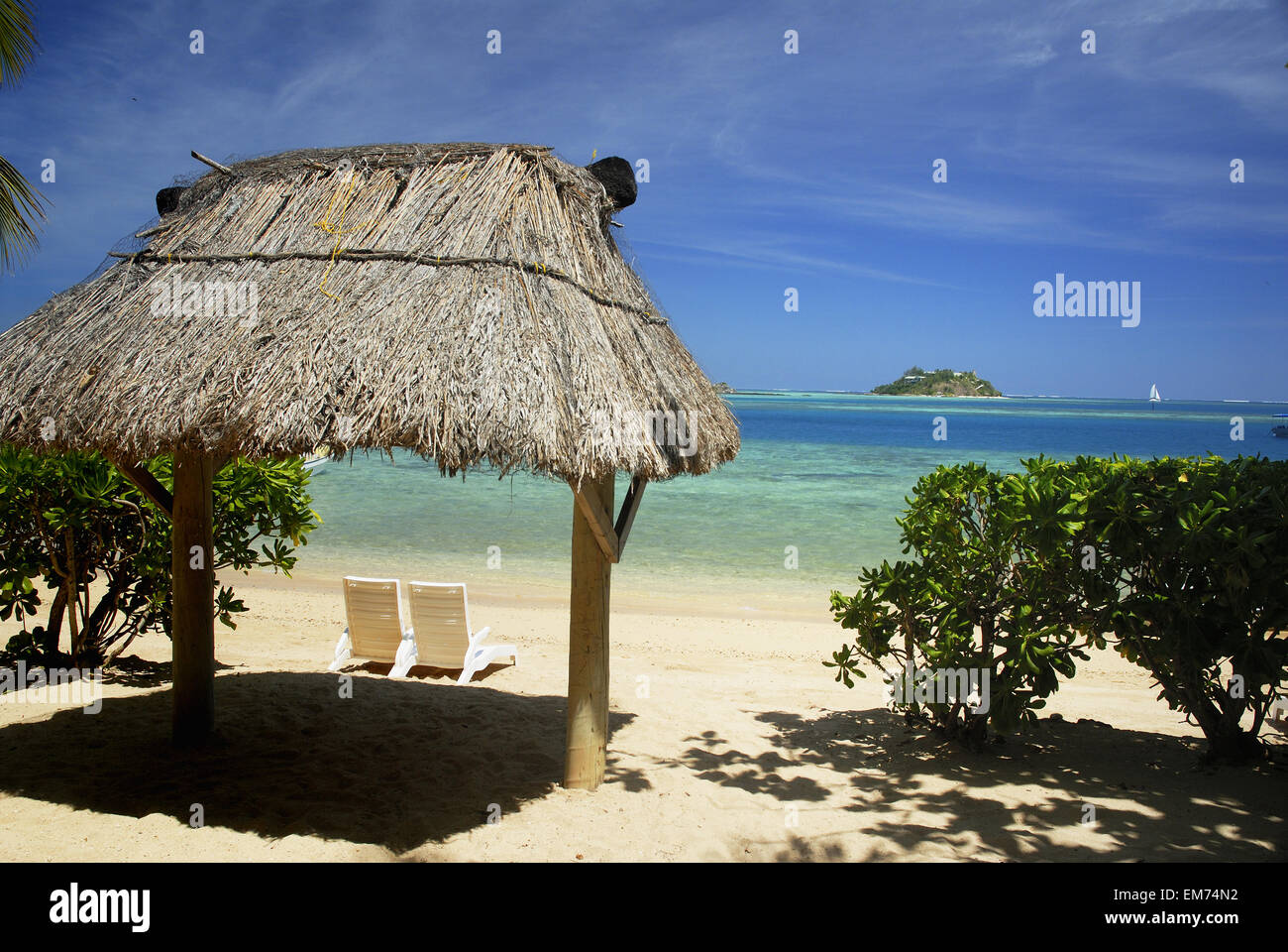 Fiji islands hut hi-res stock photography and images - Alamy