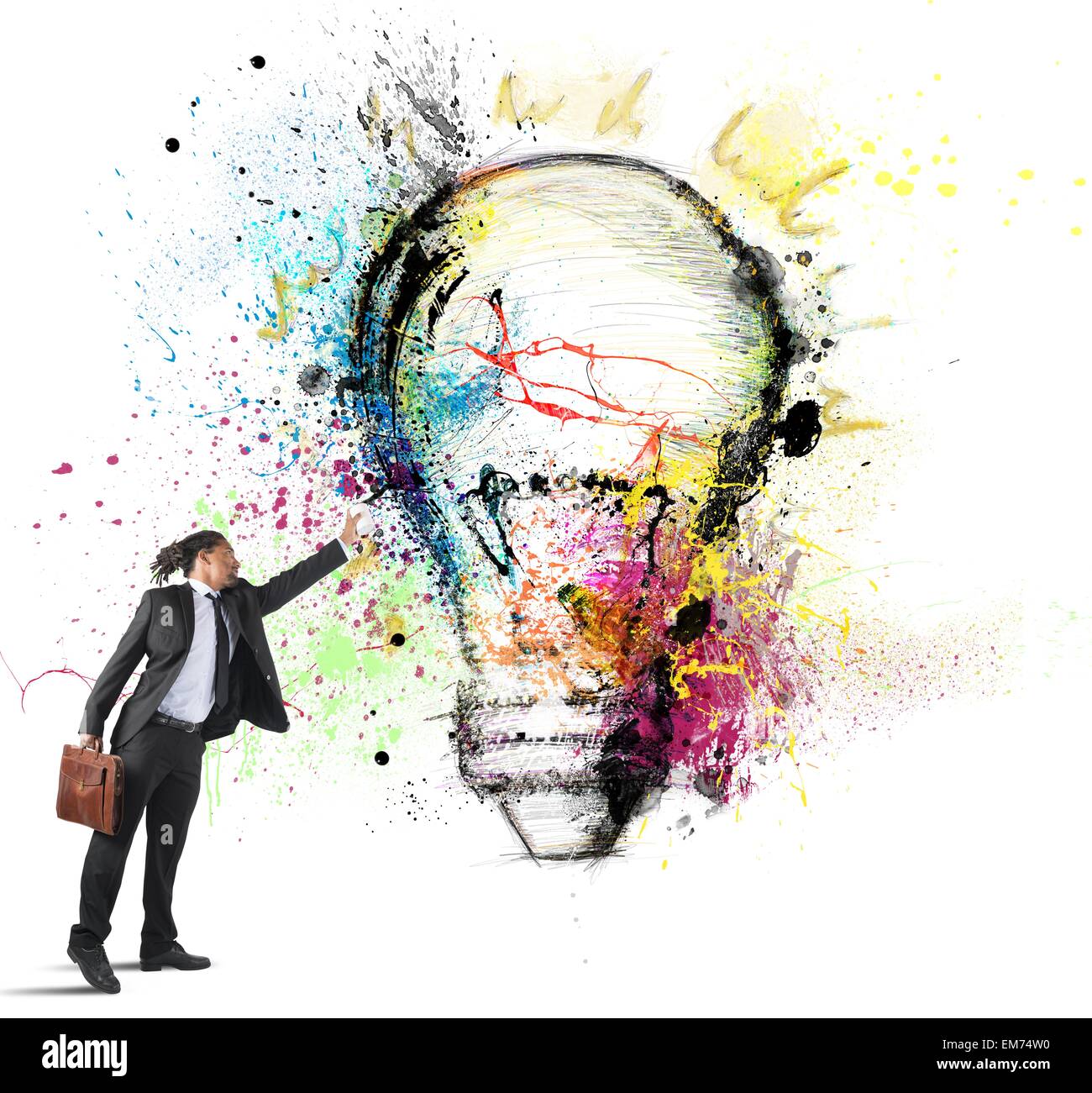 Inspiration to creative ideas Stock Photo - Alamy