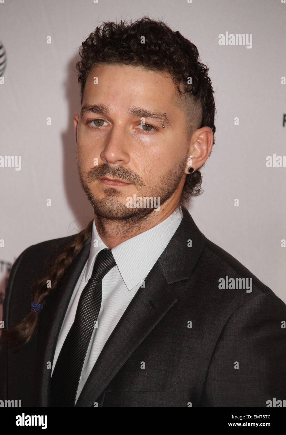 New York, New York, USA. 16th Apr, 2015. Actor/producer SHIA LABEOUF ...