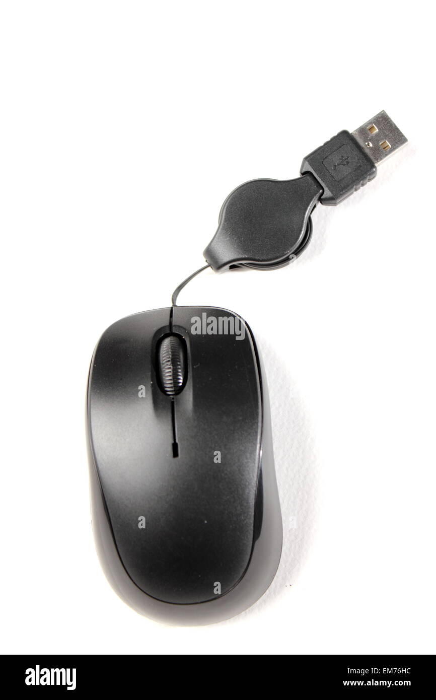 shot of computer mouse isolated on white Stock Photo - Alamy
