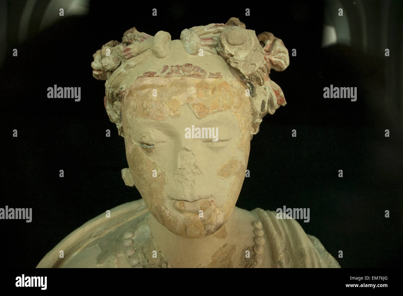 Restored Head Of A Greco Bactrian Buddha (4Th Century) On Display At ...