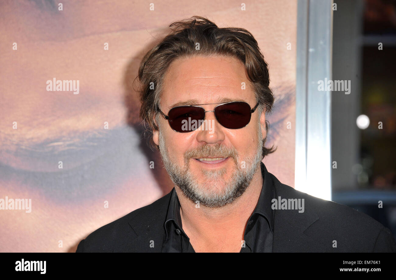 Los Angeles, California, USA. 16th Apr, 2015. Russell Crowe attending ...