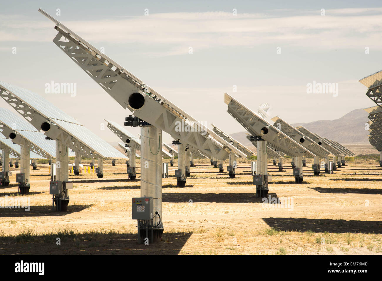 Apr 11, 2015 - Borrego Springs, California, USA - Solar panels at solar ...