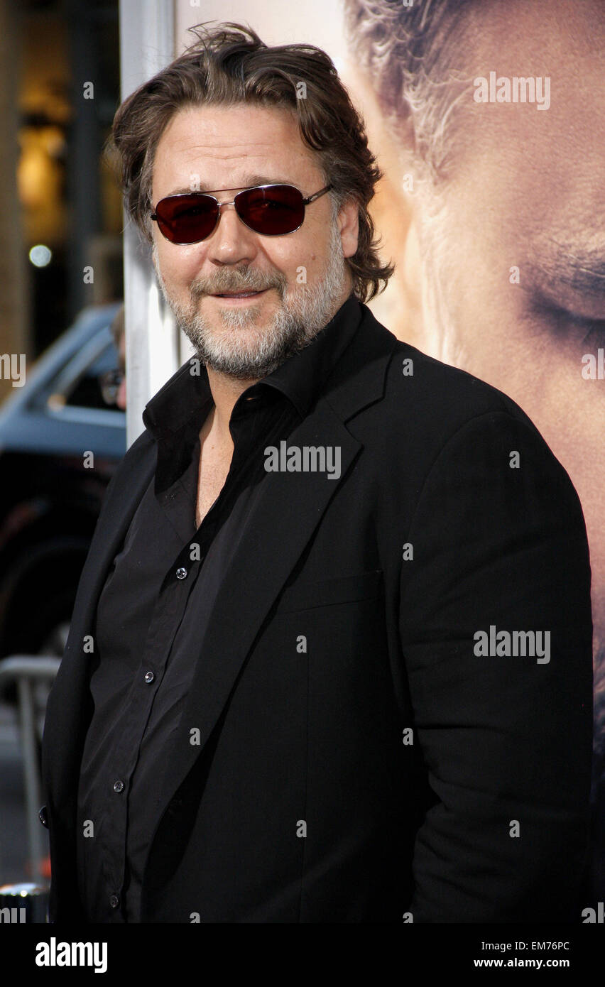 Hollywood actor russell crowe hi-res stock photography and images - Alamy