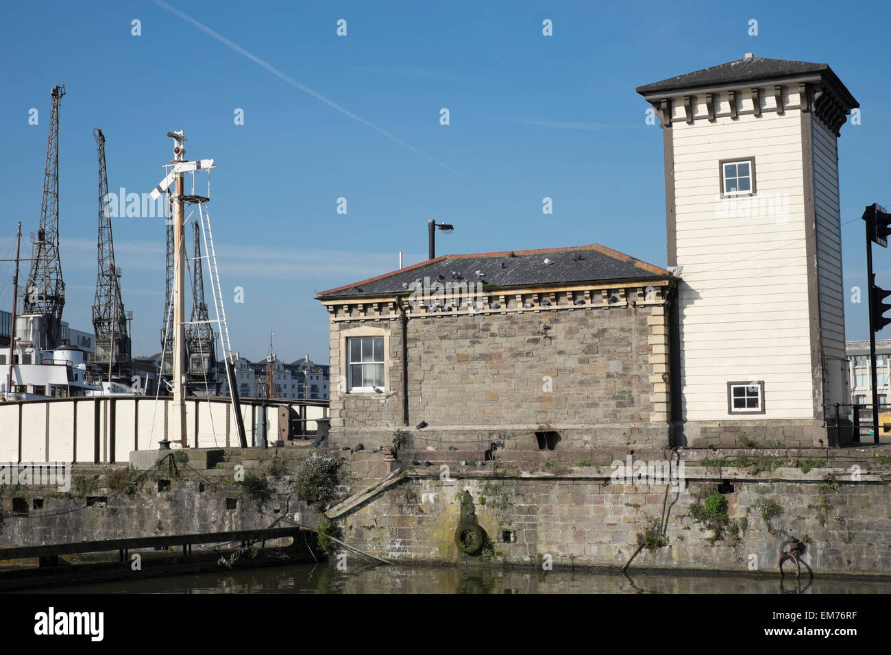 The Floating Harbour in Bristol Stock Photo - Alamy