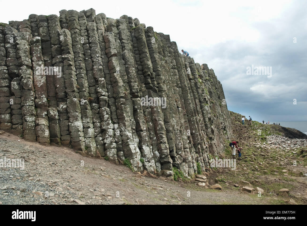 Black Basalt Columns, Giant's Causeway, Northern Ireland, United ...