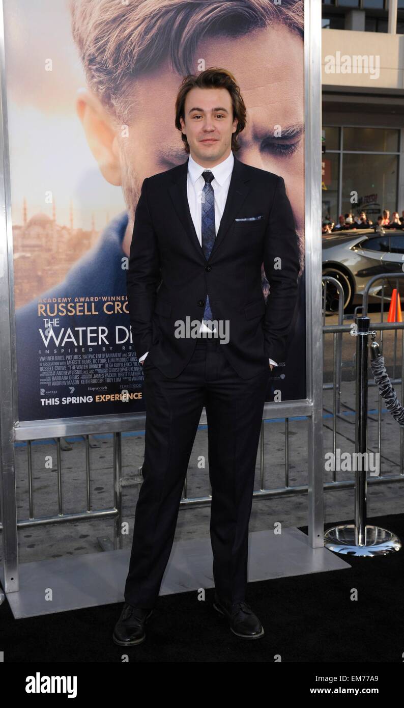 Los Angeles, CA, USA. 16th Apr, 2015. Ben O'Toole at arrivals for THE ...