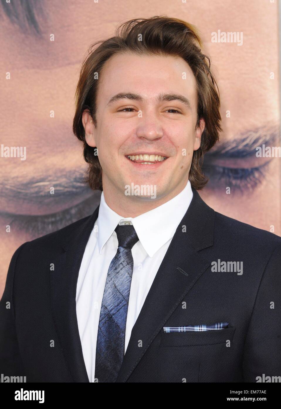 Los Angeles, CA, USA. 16th Apr, 2015. Ben O'Toole at arrivals for THE ...
