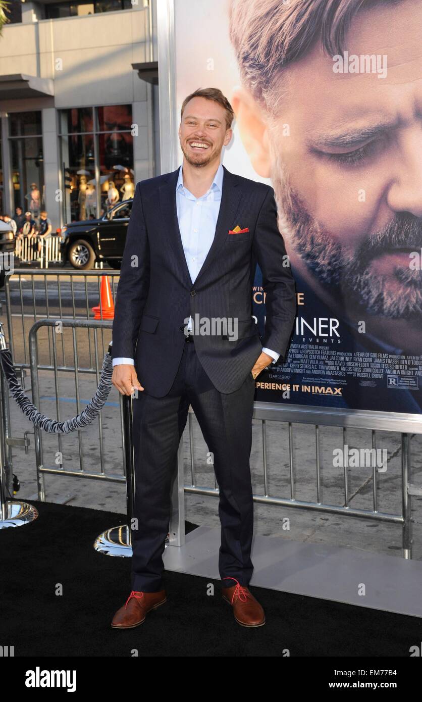 Los Angeles, CA, USA. 16th Apr, 2015. Michael Dorman at arrivals for ...
