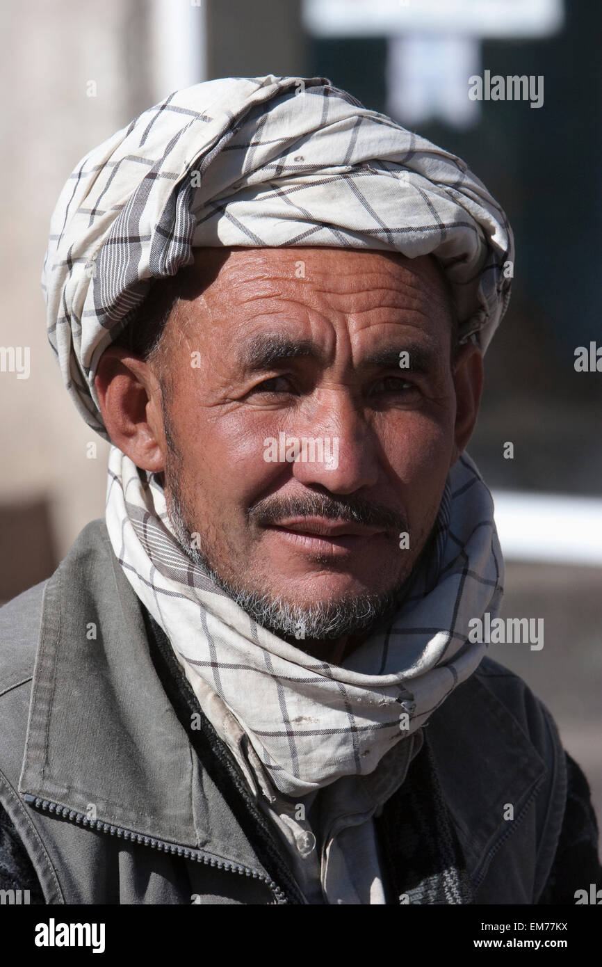 Hazara Man In Bamiyan, Bamian Province, Afghanistan Stock Photo - Alamy