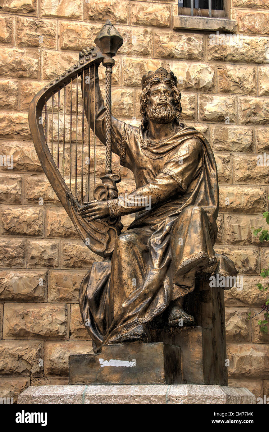 Statue of david, jerusalem hi-res stock photography and images - Alamy