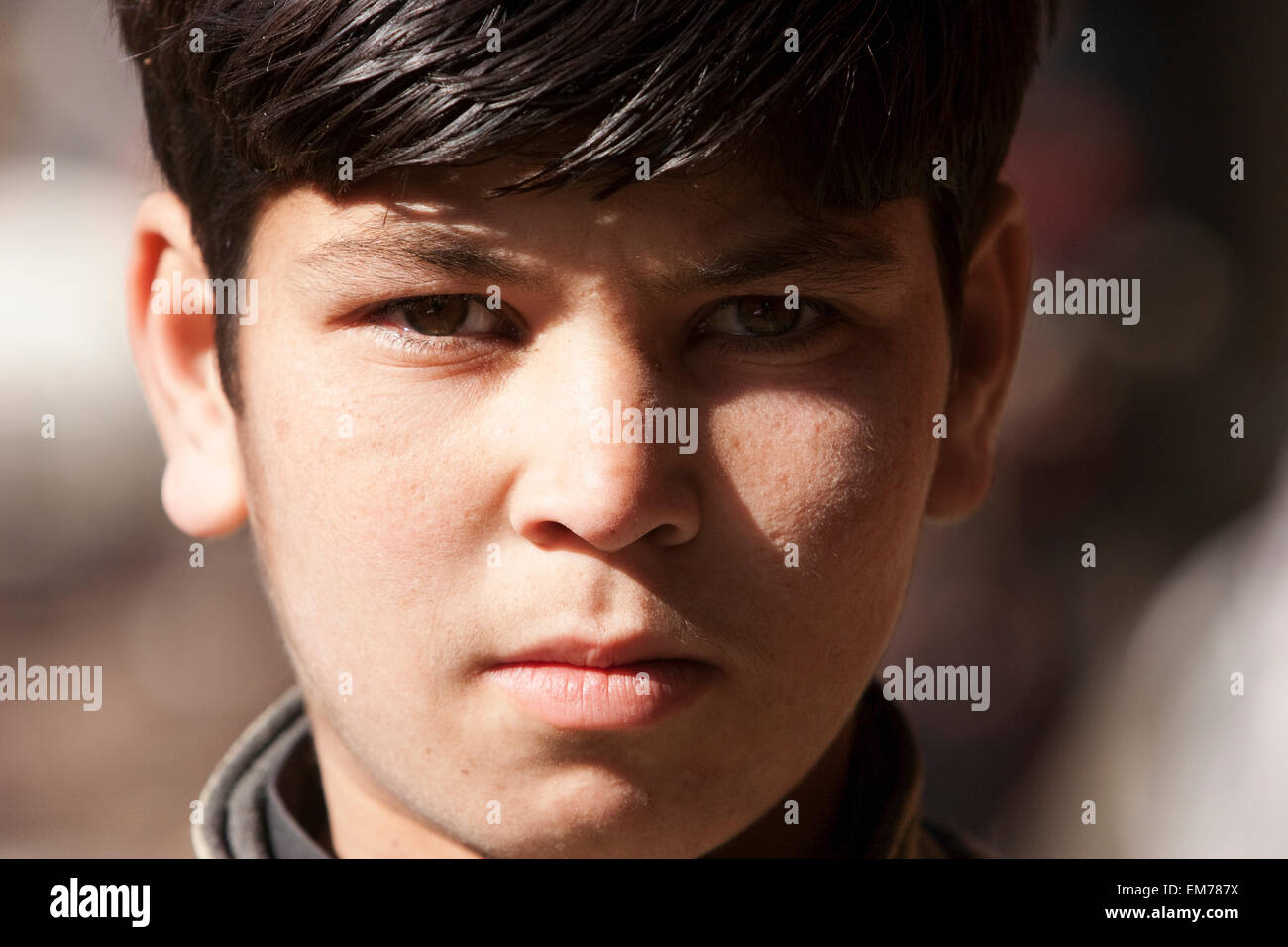 Afghan Boy In Kabul,, Afghanistan Stock Photo - Alamy