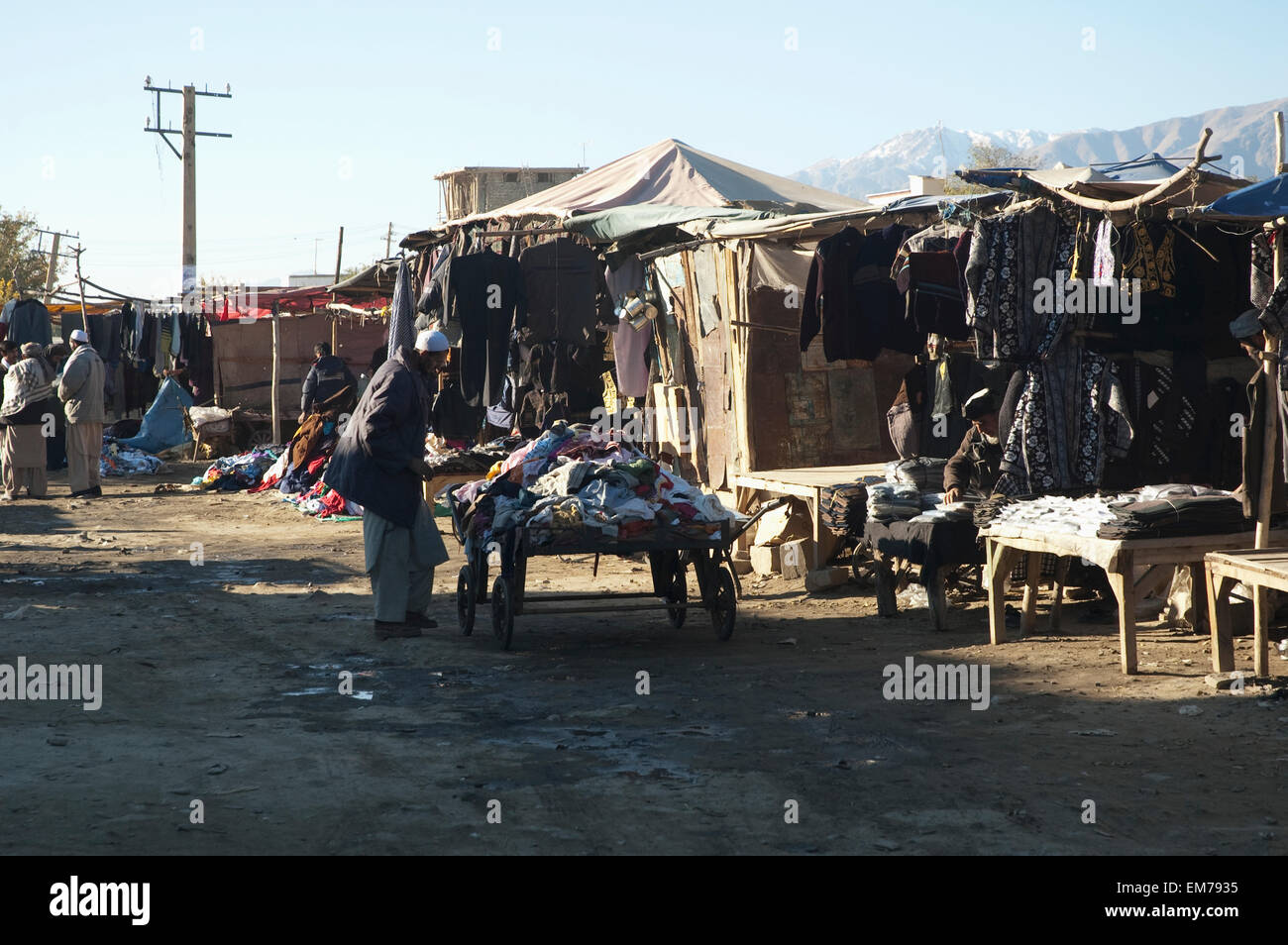 Bazaar In Charikar, Parwan Province, Afghanistan Stock Photo - Alamy