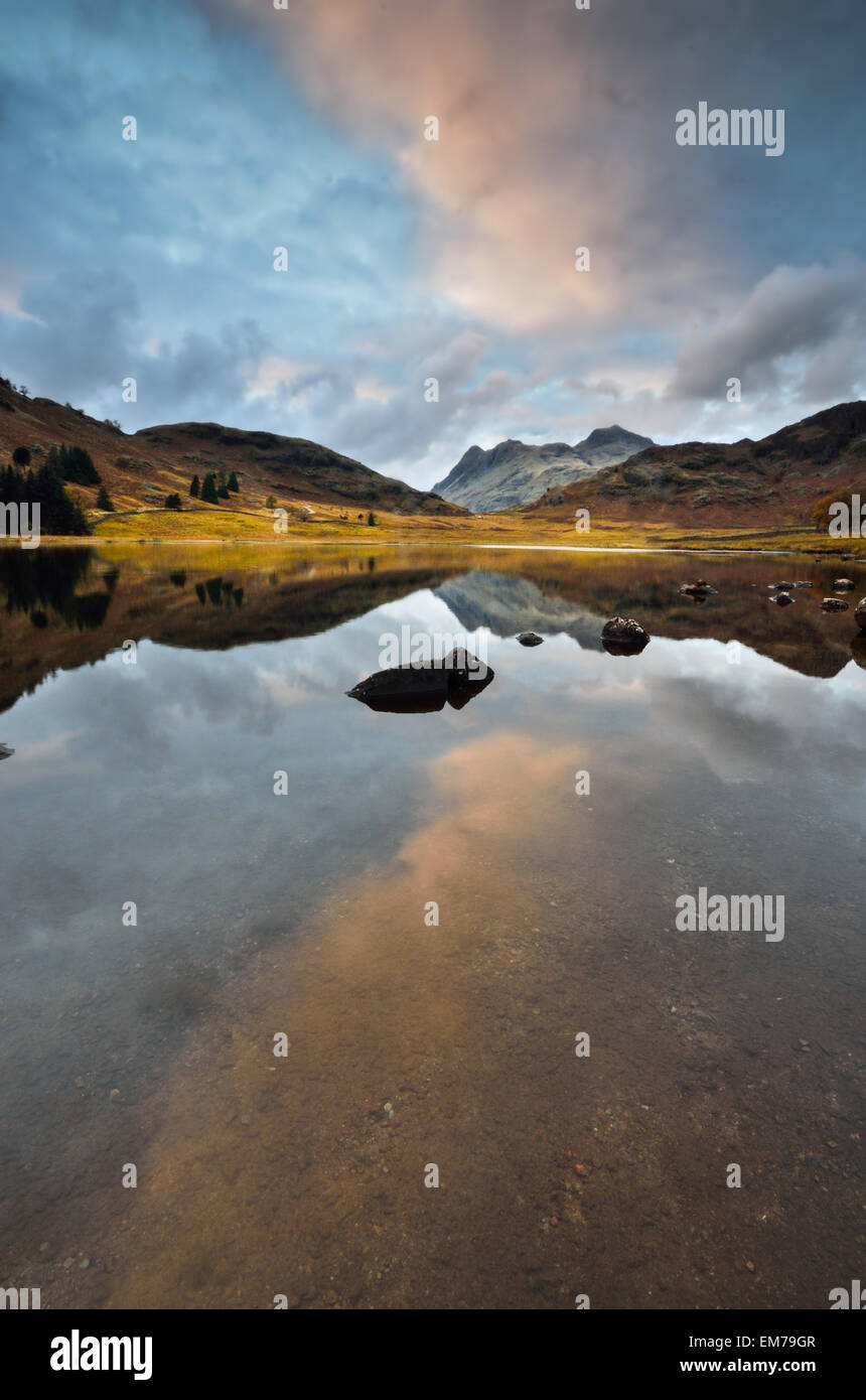 Blea Tarn in the Lake District National Park, Cumbria Stock Photo - Alamy