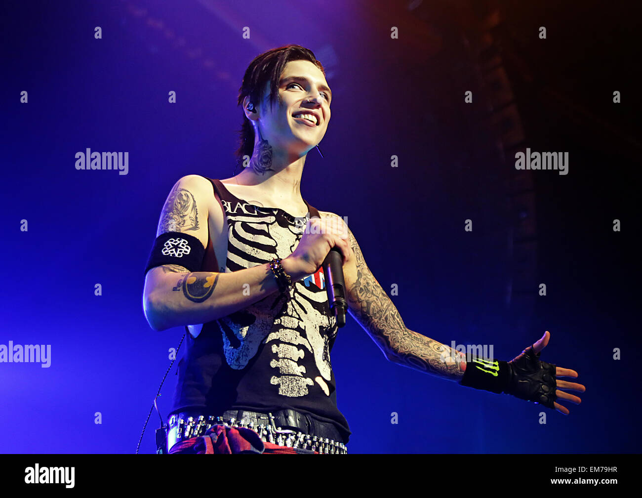 Andy Biersack Smiling