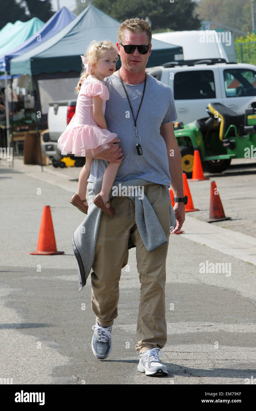 Eric Dane and Rebecca Gayheart take their daughters, Billie and Georgia ...