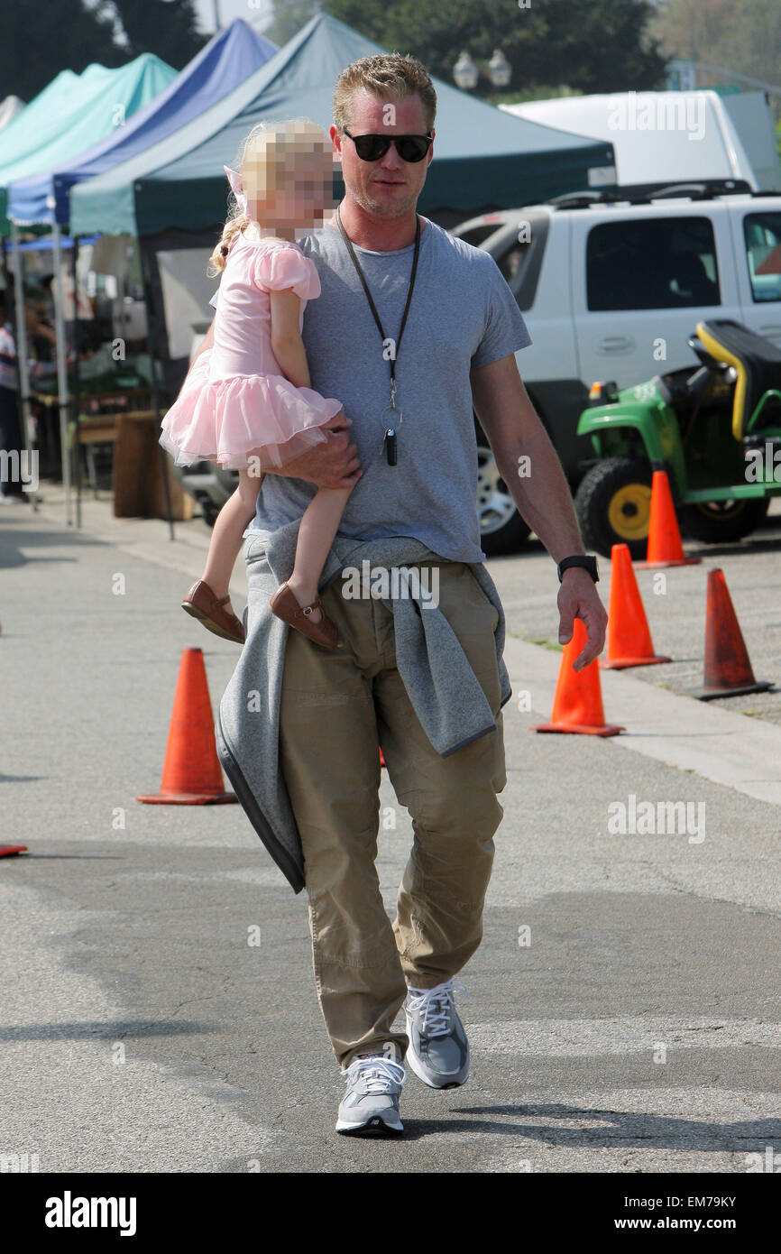 Eric Dane and Rebecca Gayheart take their daughters, Billie and Georgia ...