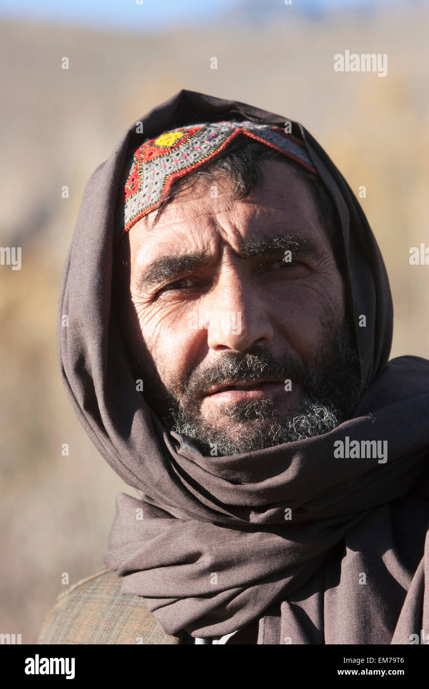 Afghan Man In Kharwalang, Vardak Province, Afghanistan Stock Photo - Alamy