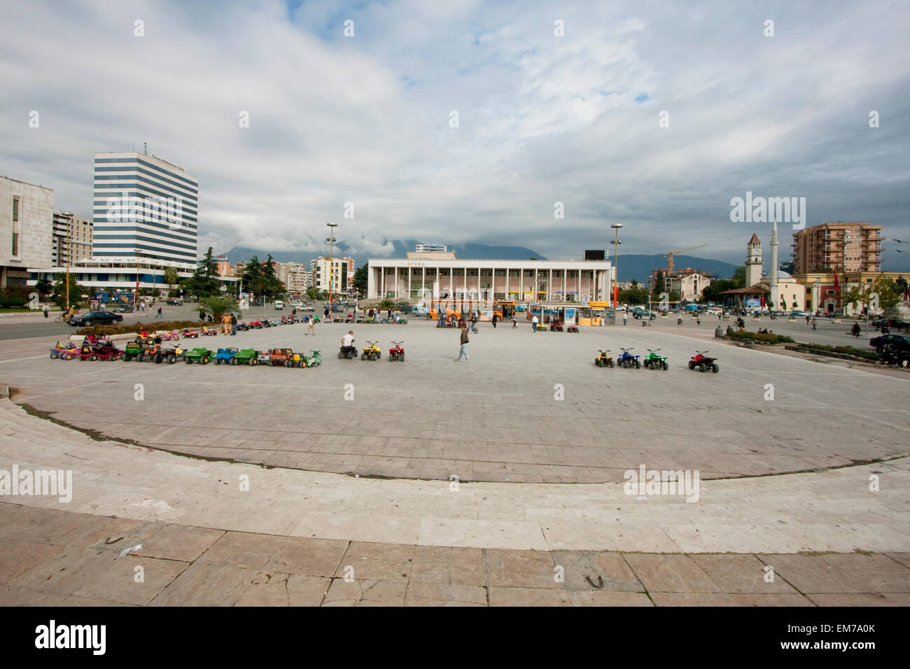 Tirana International Hotel & Opera House On Skanderbeg Square, Tirana ...