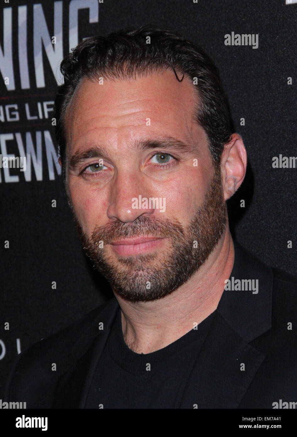 Los Angeles, California, USA. 16th Apr, 2015. Kevin Interdonato attends ...