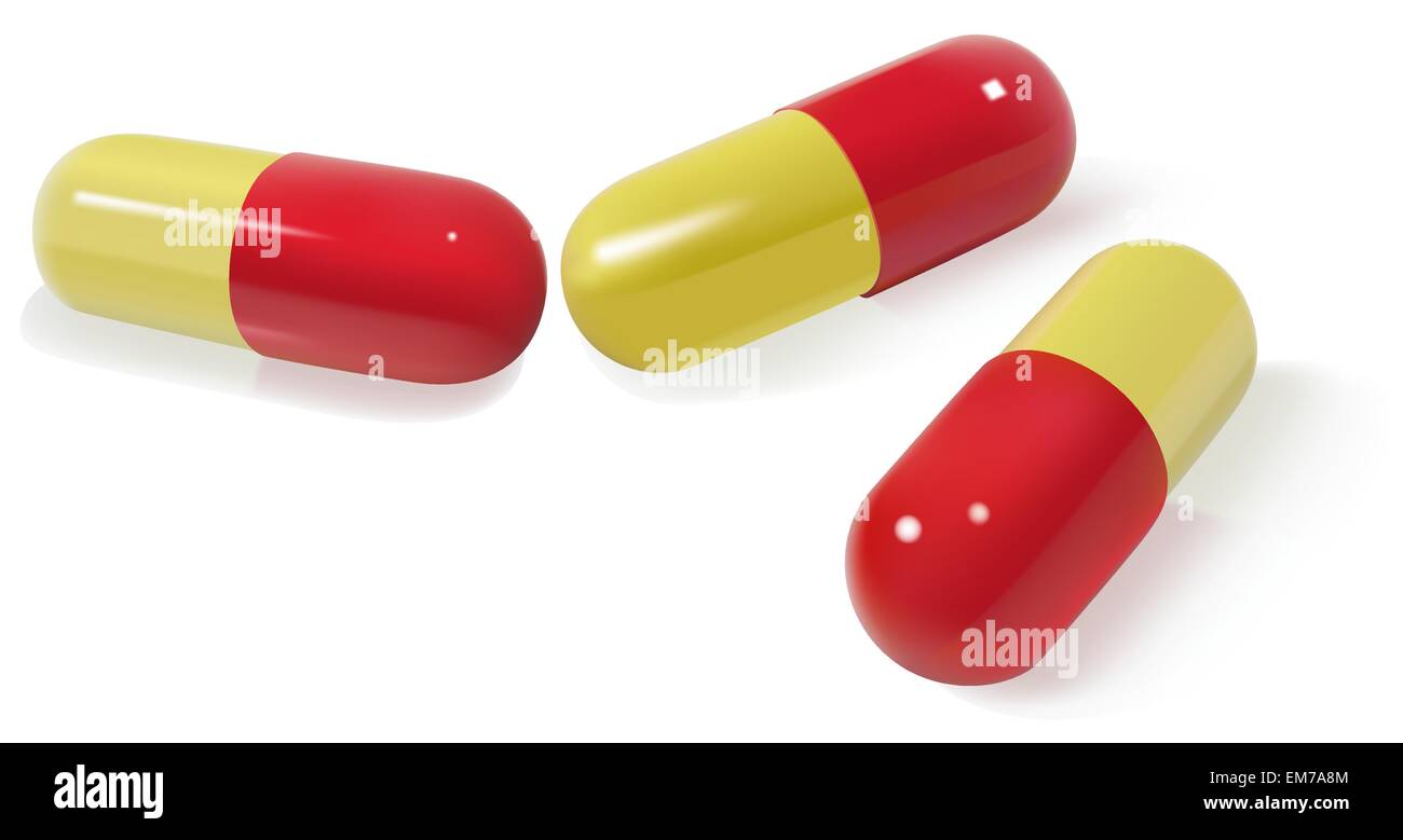 Capsule cut out Stock Vector Images - Alamy