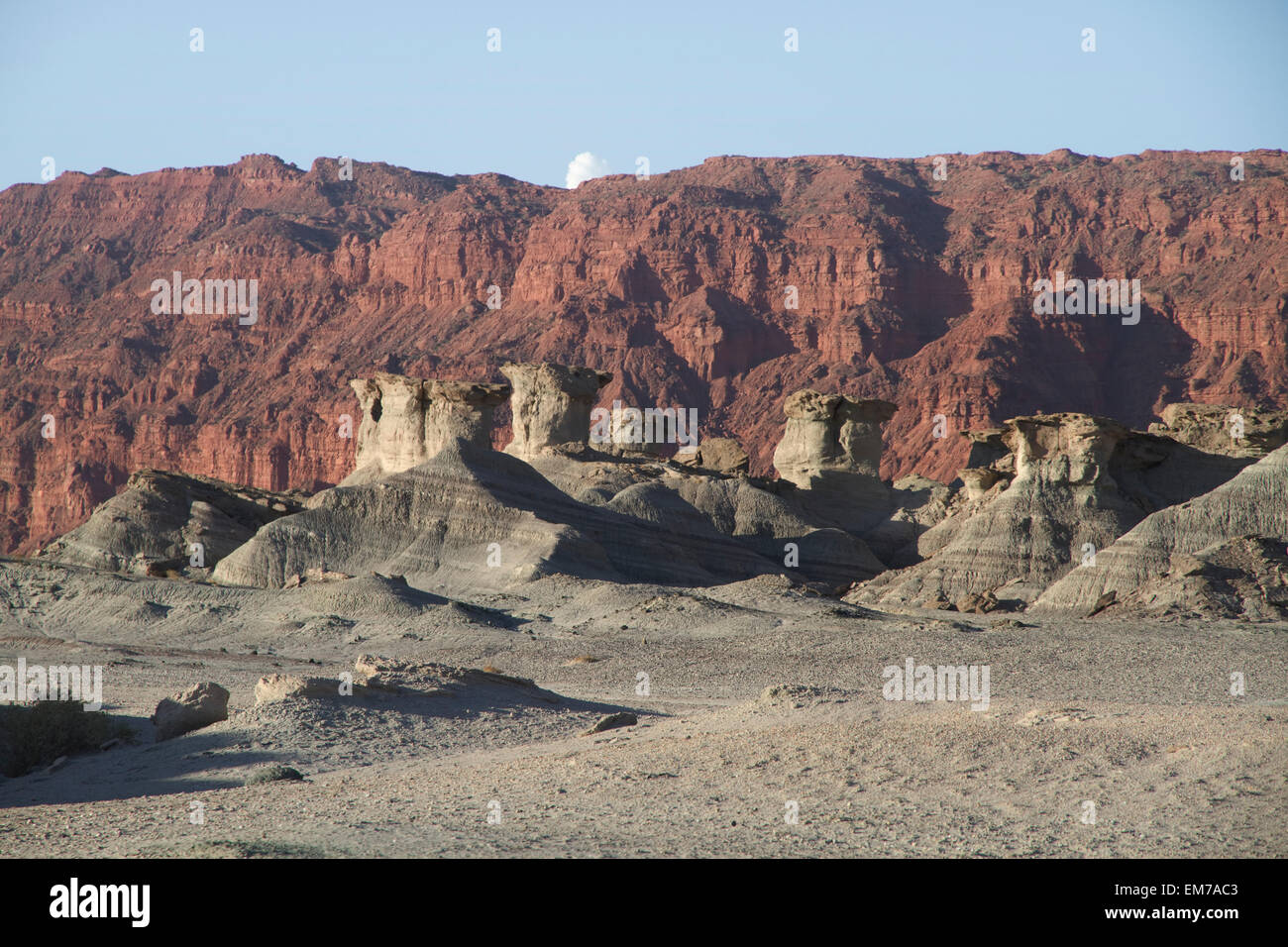 El Hongo Formation, Valle de la Luna (Moon Valley), Ischigualasto ...